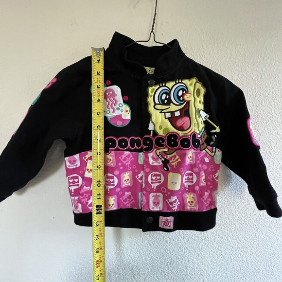 Jackets & Coats | Vintage Jh Design Spongebob Squarepants Nascar Jacket ...